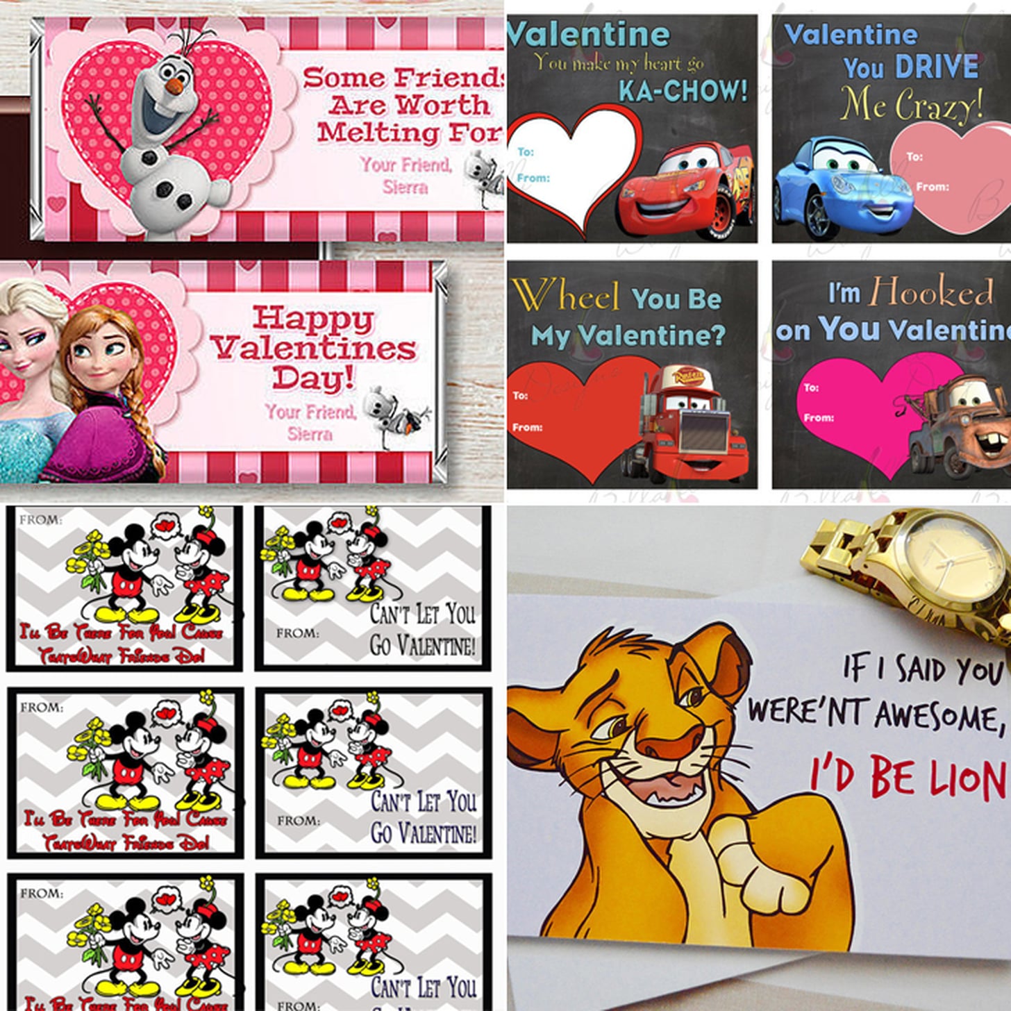 Disney Valentine's Day Card Ideas | PS Family