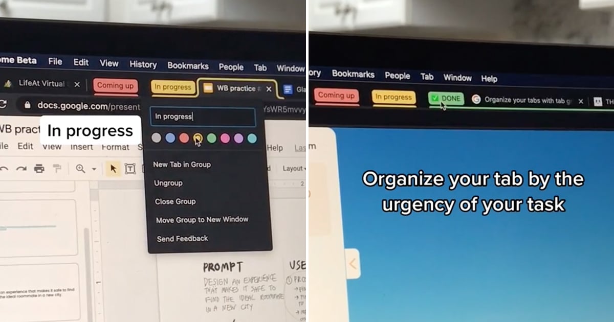 How to Group Tabs in Google Chrome | POPSUGAR Technology UK