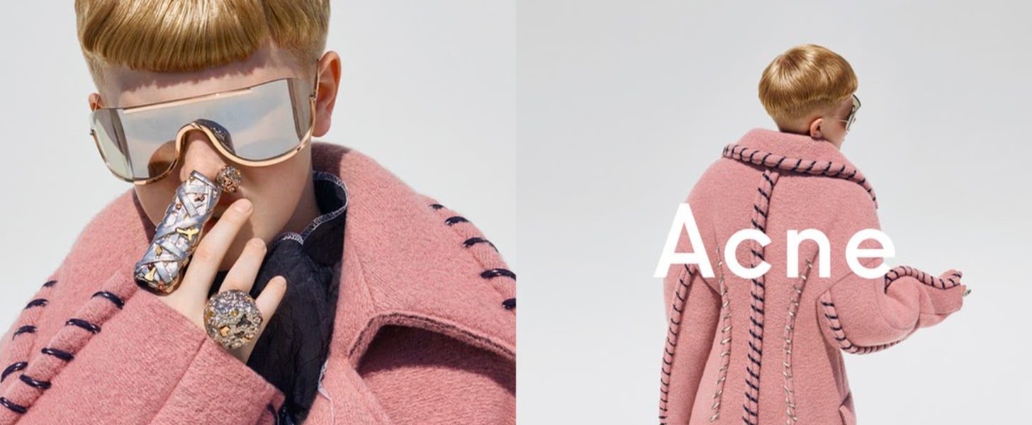 Acne Studios Campaign | POPSUGAR Fashion