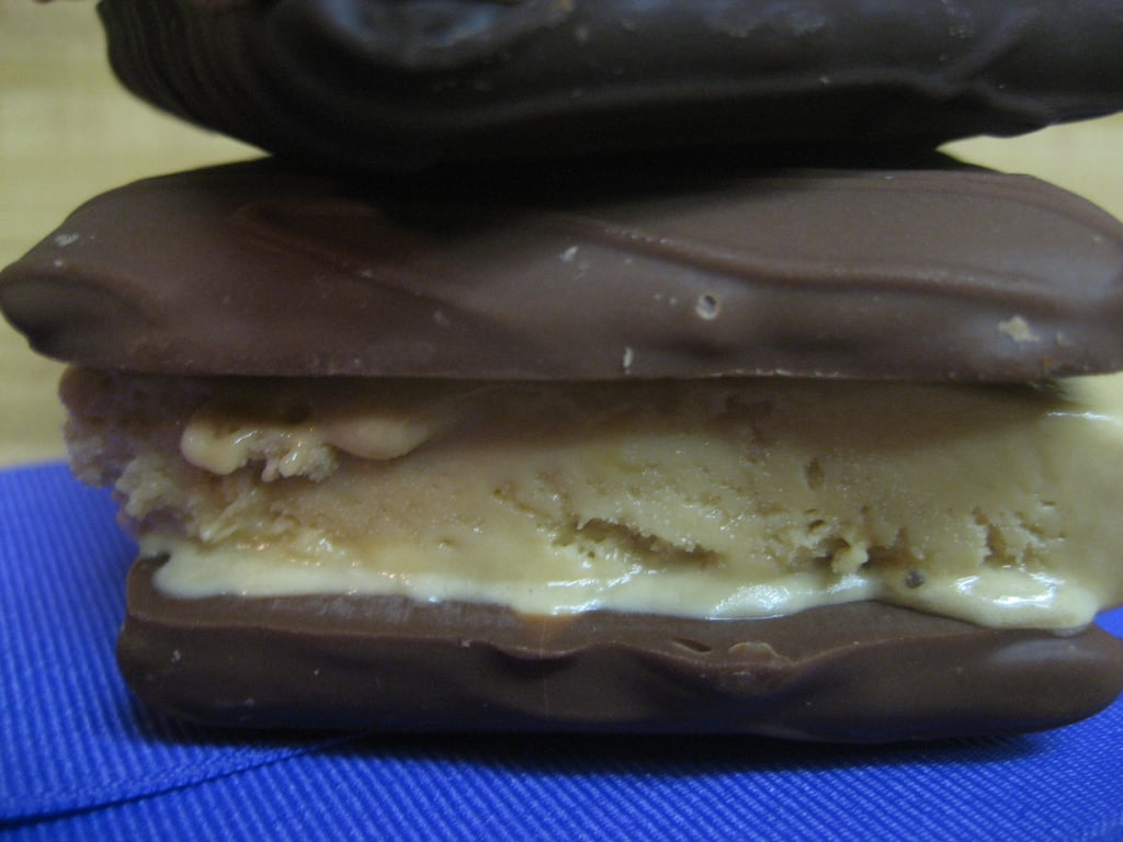 Dulce De Leche Ice Cream & Choco Covered Graham Cracker Sandwiches