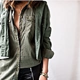 Army Jacket Outfit Ideas | POPSUGAR Fashion