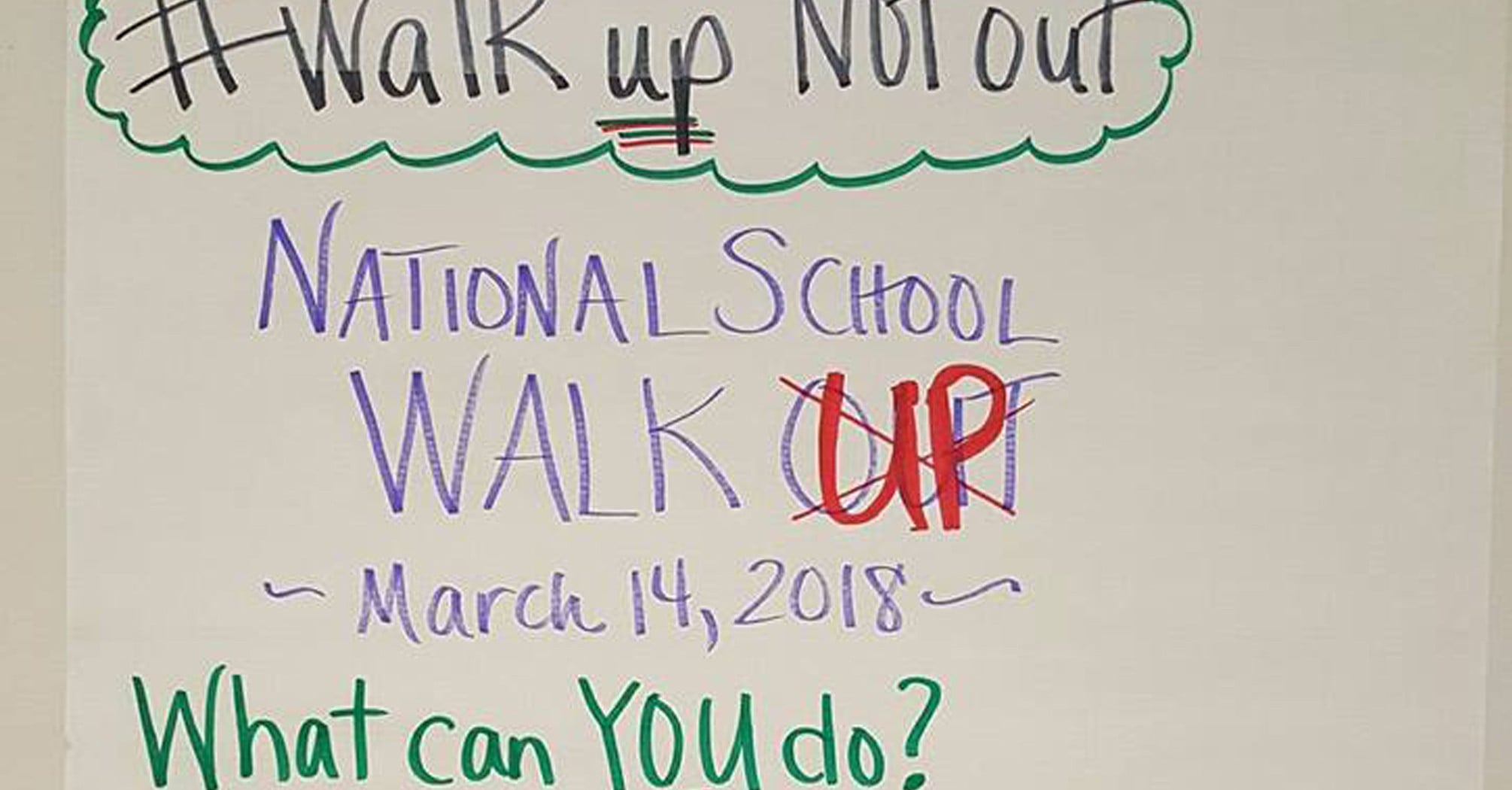 What Is the Walk Up Not Out Movement? | PS Family