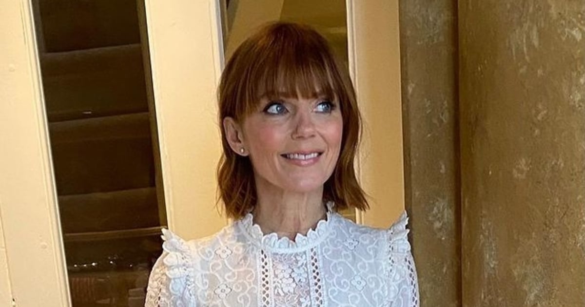 Geri Halliwell Debuts New DIY Fringe Haircut on Instagram | POPSUGAR ...
