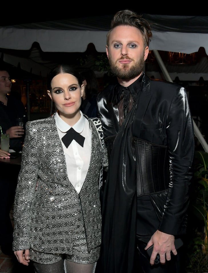 Emily Hampshire and Bobby Berk at the Netflix Oscars Party ...