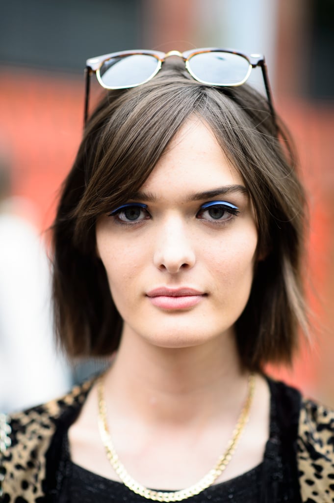 Street Style Hair & Makeup | Milan Fashion Week Spring 2015 | POPSUGAR ...