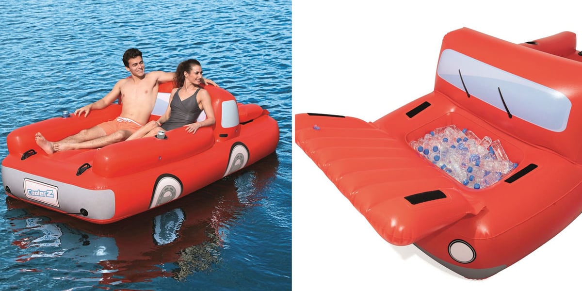 Truck Pool Float With Cooler For Summer 2019 | PS Smart Living