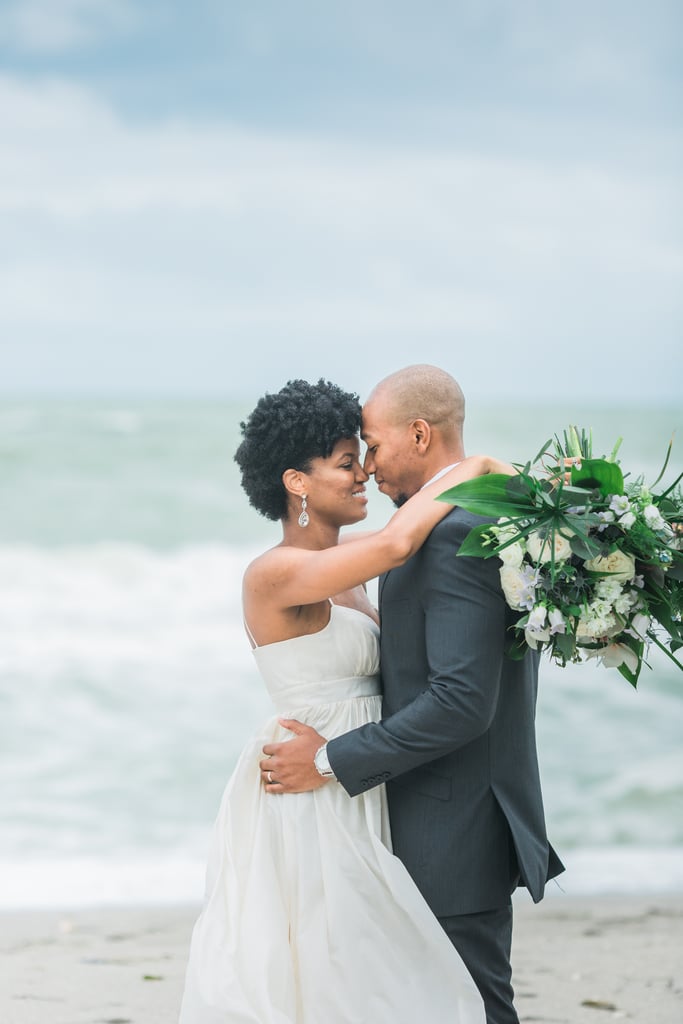 First Look Wedding Photo Shoot On The Beach Popsugar Love And Sex Photo 40
