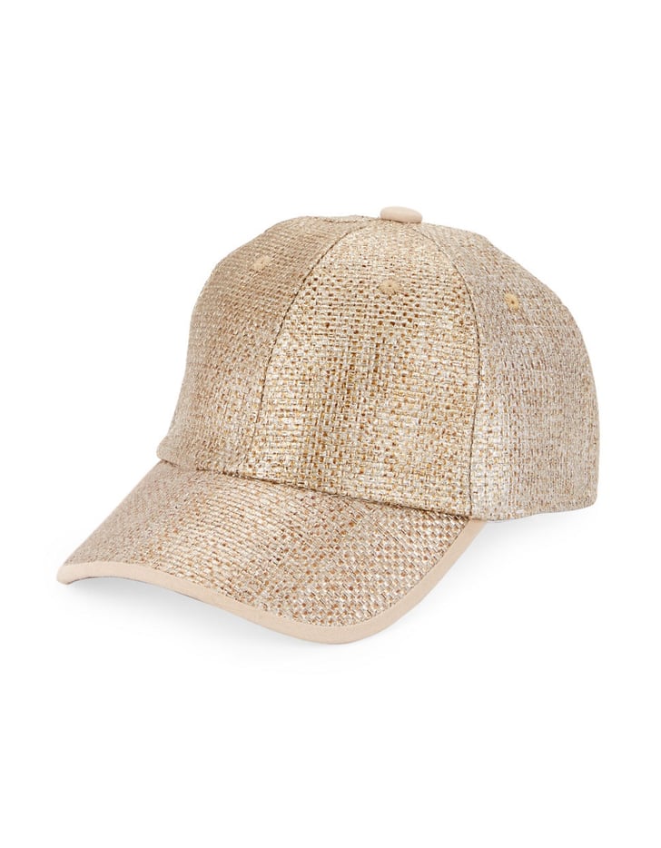 Collection 18 Metallic Straw Cap ($28) | Metallic Pieces For Spring ...