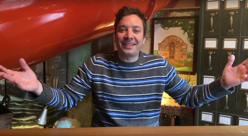 Jimmy Fallon Shows Off His Quirky House on The Tonight Show | POPSUGAR Home