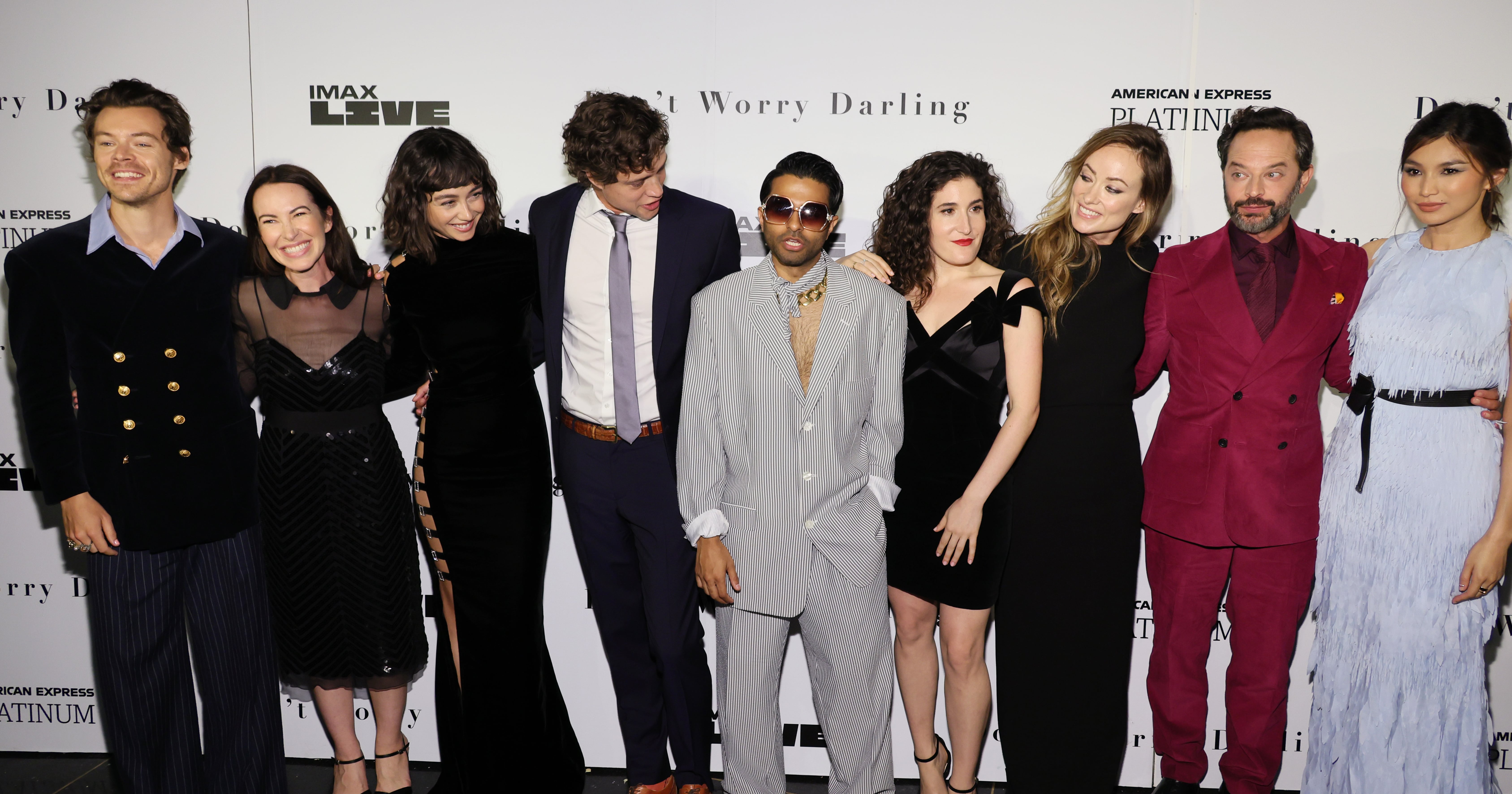 The Don't Worry Darling Cast at New York City Photo Call | PS UK Celebrity