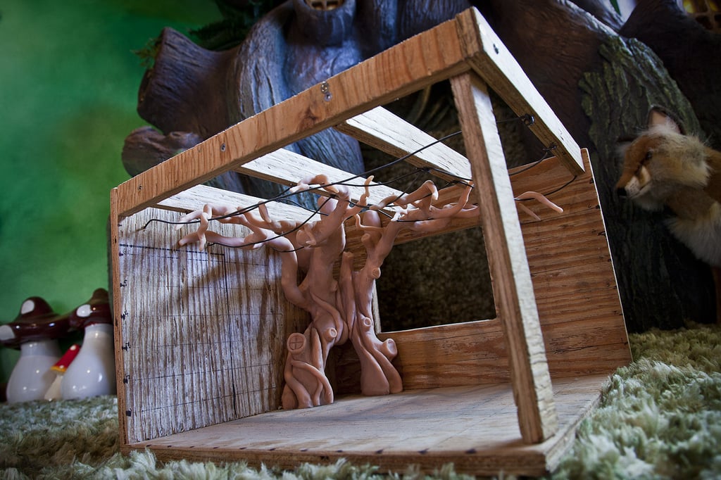 Dad Builds Tree in Daughter's Room | POPSUGAR Family