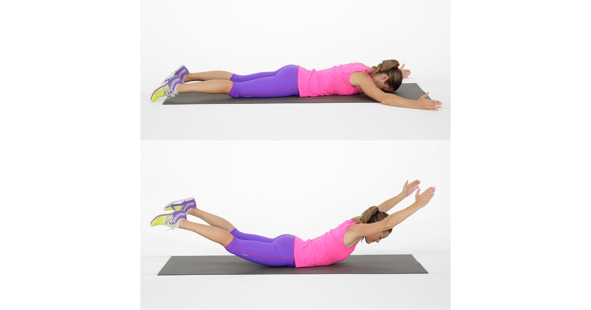 Superman Lift | Beginner Bodyweight Challenge | POPSUGAR Fitness Photo 7