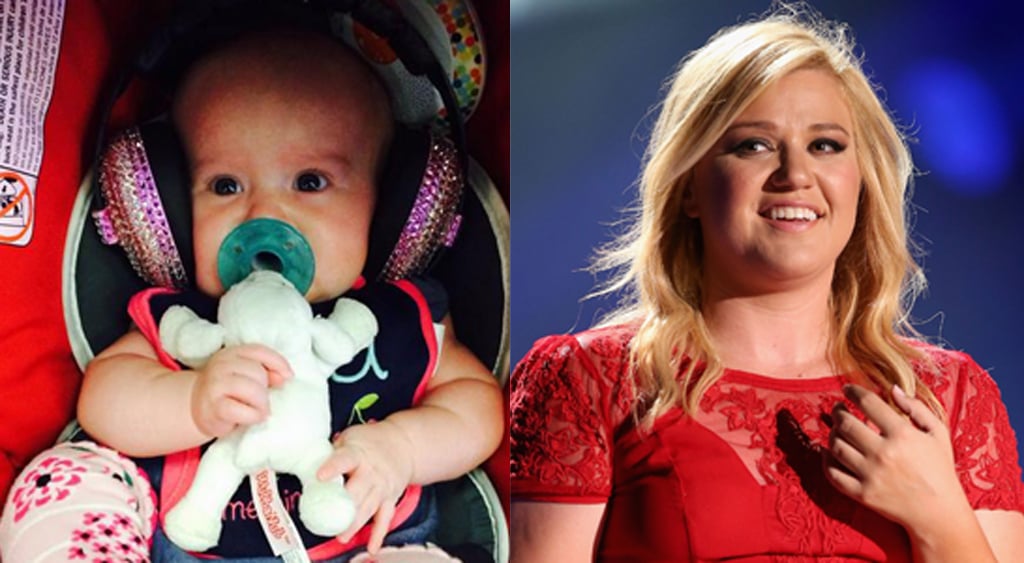 Kelly Clarkson Tweets Picture of Her Baby Daughter | POPSUGAR Celebrity