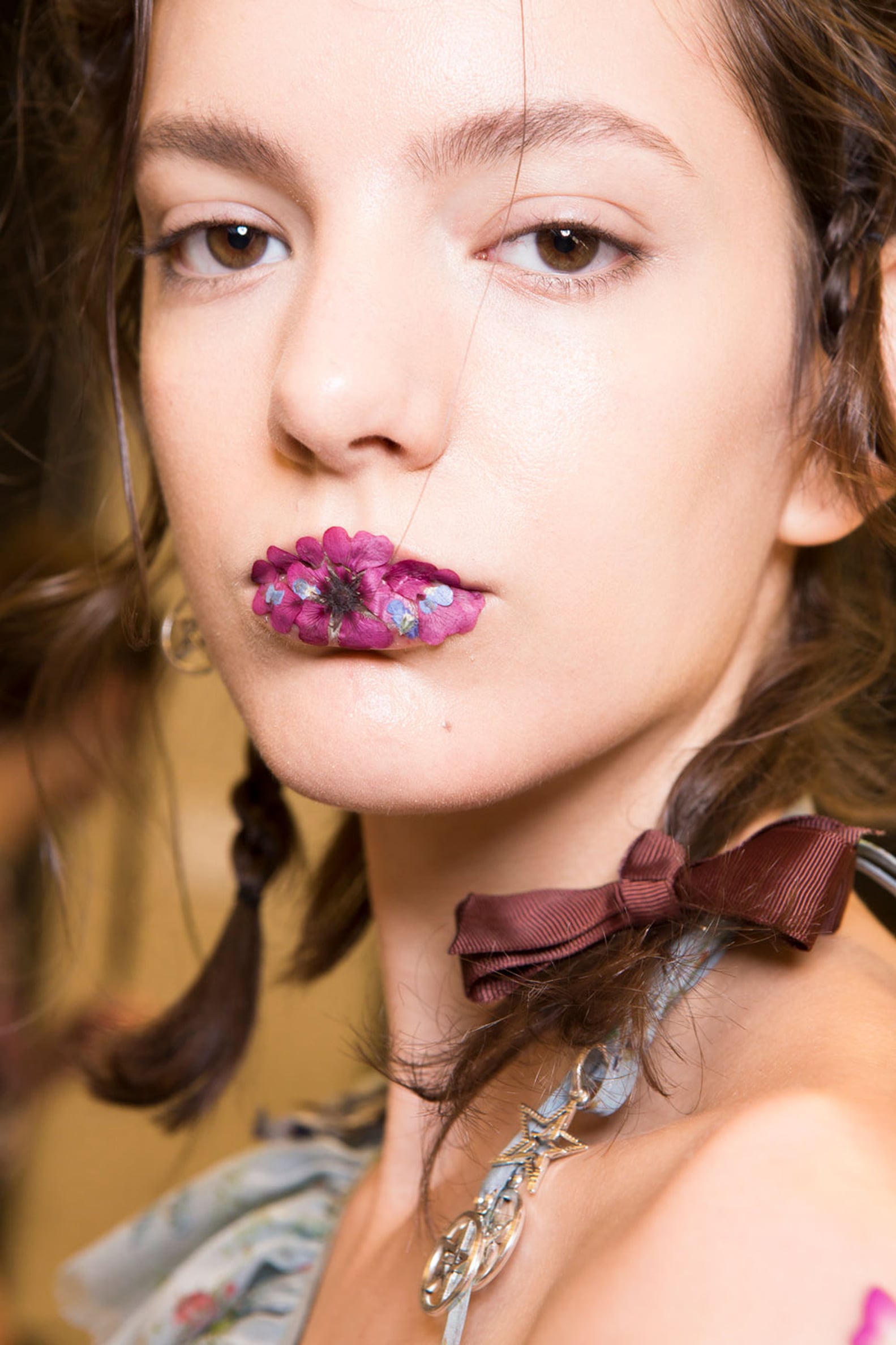 Hair and Makeup at Preen Spring 2017 | PS Beauty