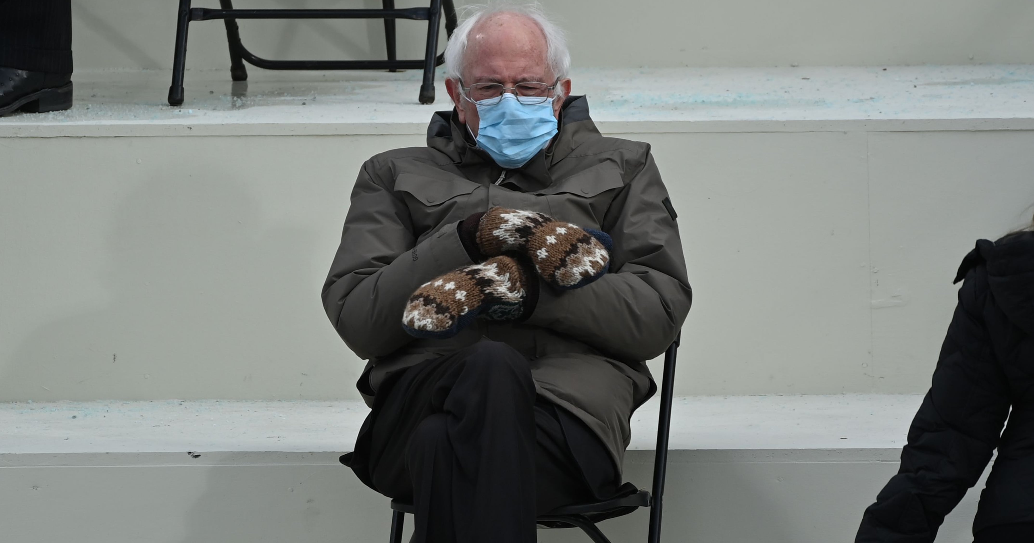 The Story Behind Bernie Sanders's Inauguration Mittens | PS Fashion