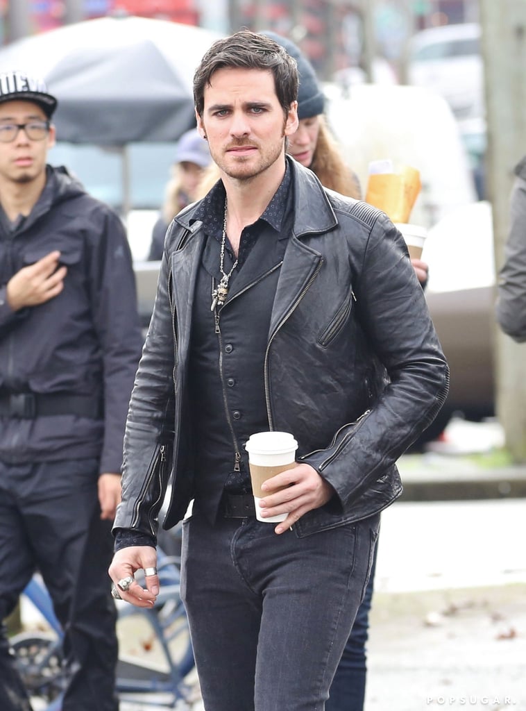 Robin Hood on Once Upon a Time Set November 2016 | POPSUGAR Entertainment