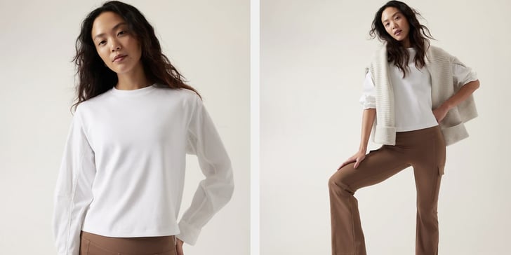 Neutral Outfits From Athleta for Spring | POPSUGAR Fitness