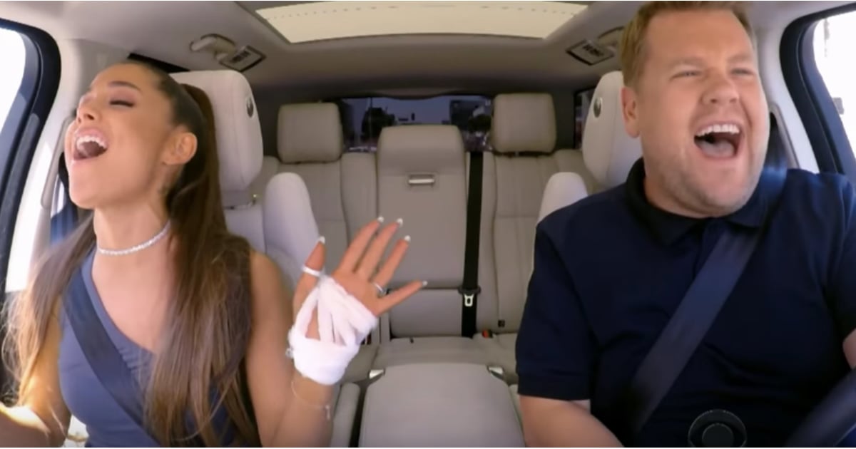 Ariana Grande on Carpool Karaoke 2018 | POPSUGAR Celebrity