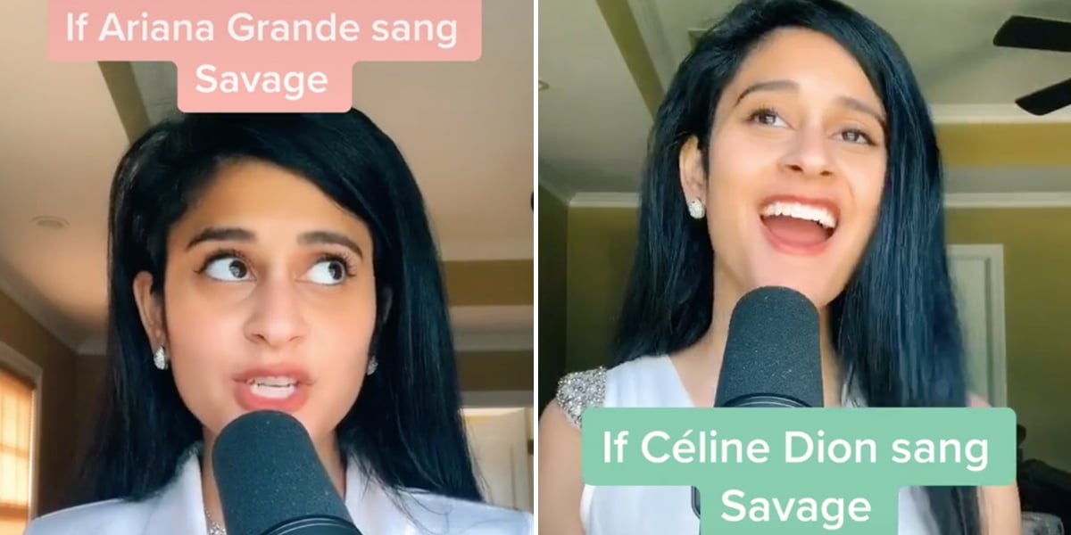 TikTok Star Impersonates Artists Singing "Savage" | Videos | POPSUGAR ...