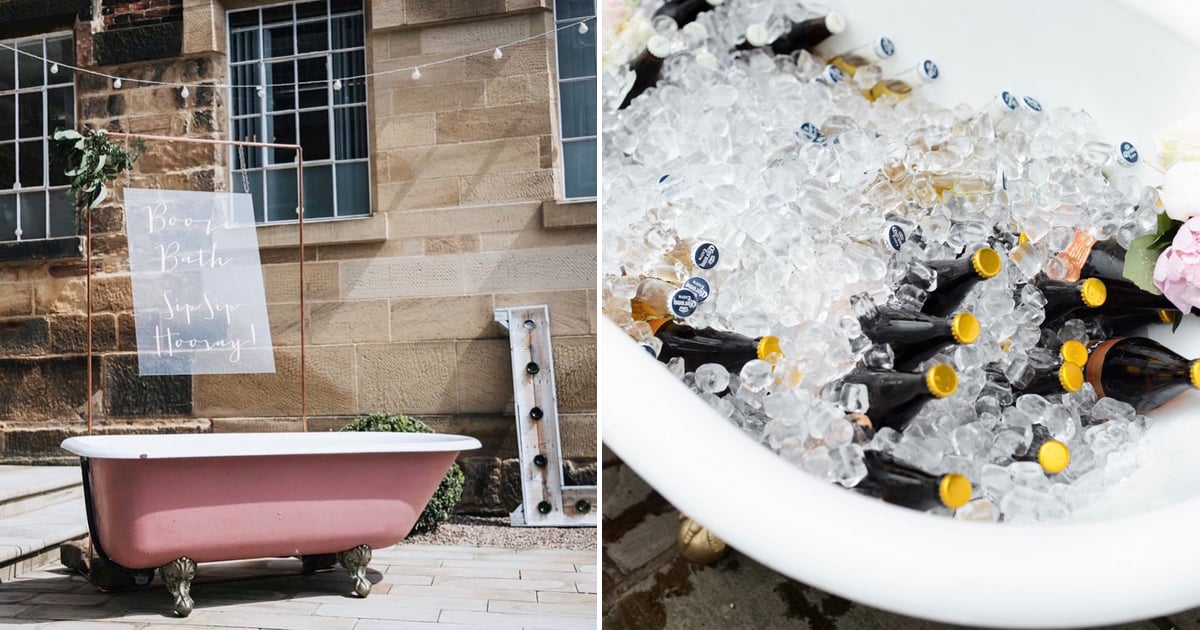 Rent This Pink, Alcohol-Filled Bathtub For Weddings | POPSUGAR Love & Sex