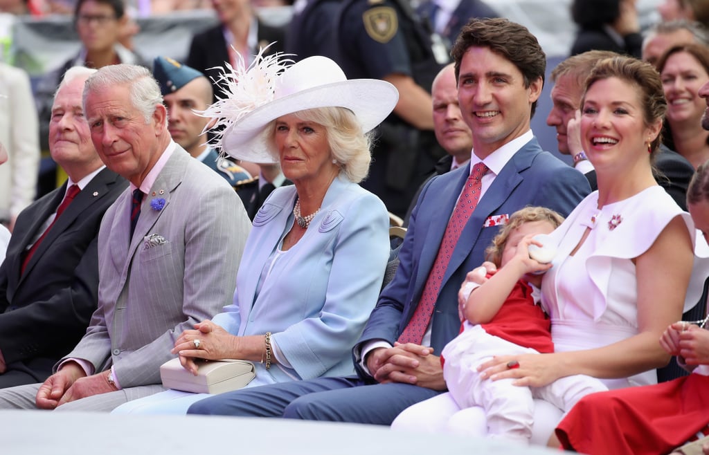 Justin Trudeau and Family at Canada Day 2017 | POPSUGAR Celebrity Photo 8