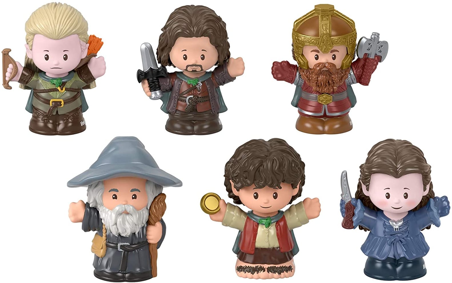 Elf and Lord of the Rings Little People Figures For Kids | PS Family