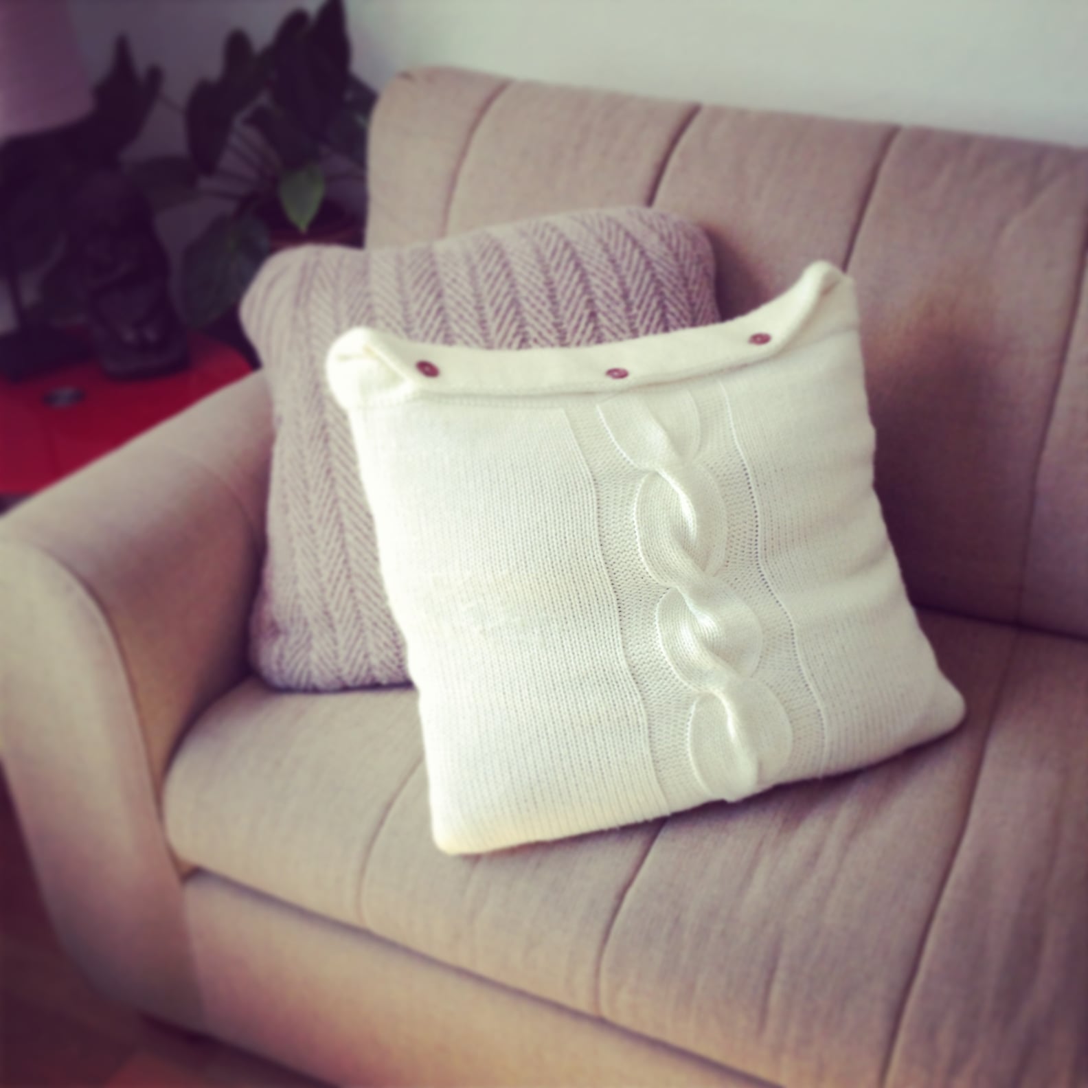 DIY Sweater Pillow | PS Smart Living