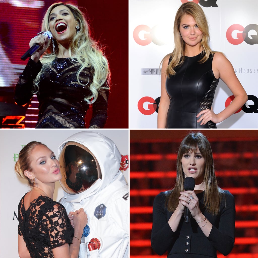 Celebrities at Super Bowl Parties 2014 | POPSUGAR Celebrity