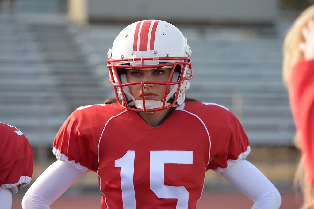 Victoria's Secret Models Play Football | POPSUGAR Fashion