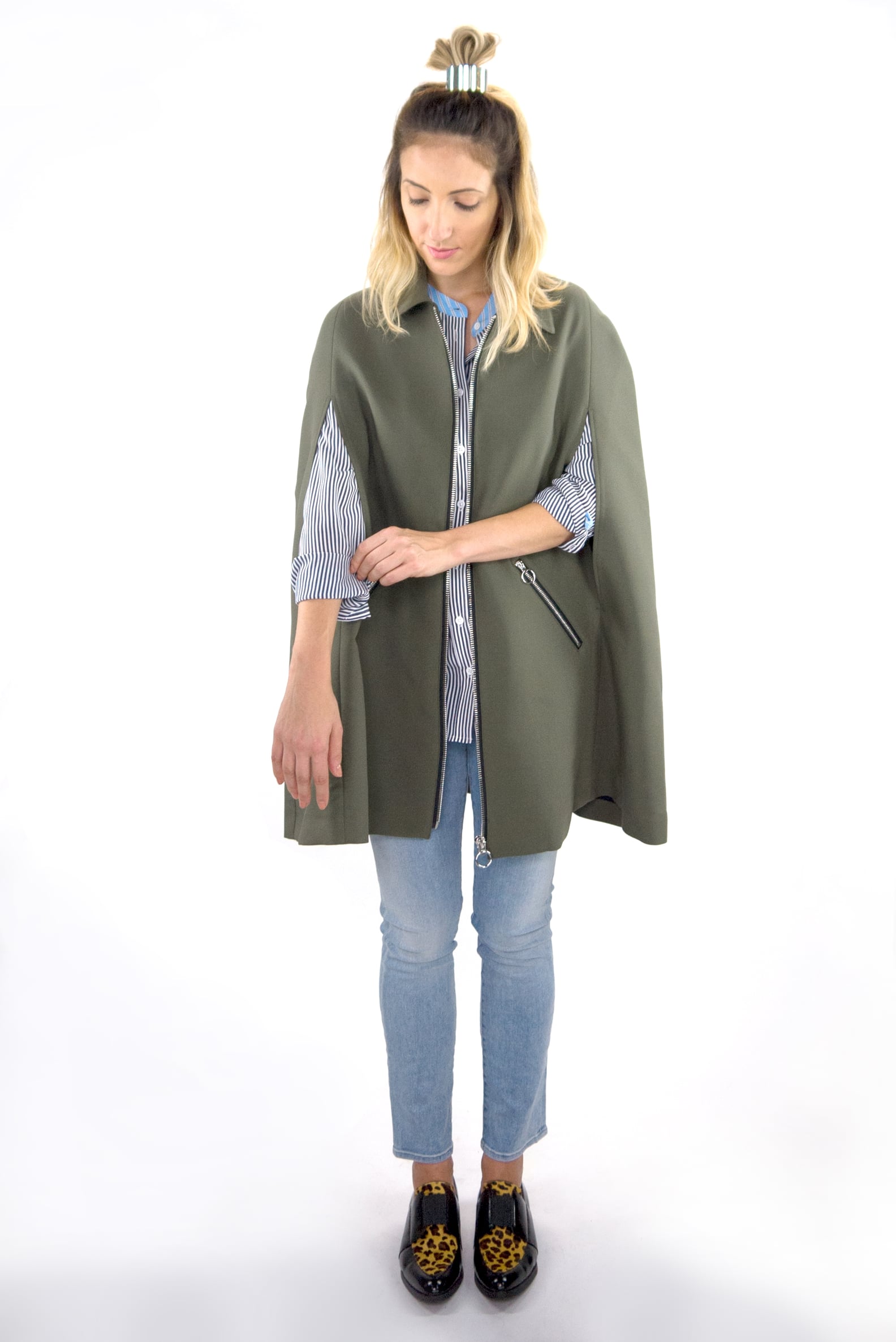 How to Style a Cape For Fall | POPSUGAR Fashion