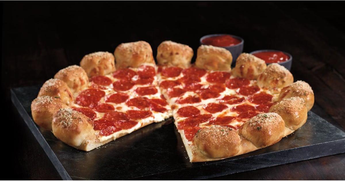Pizza Hut Garlic Knot Crust | POPSUGAR Food