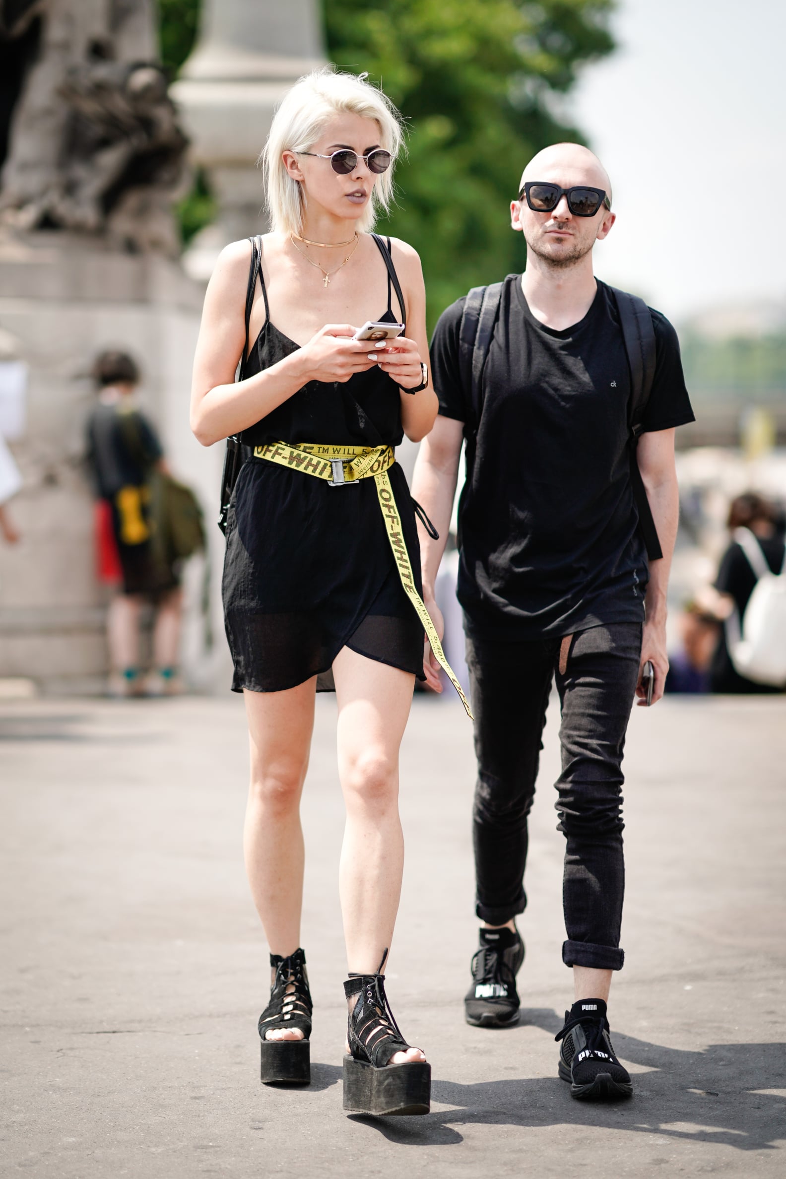 How to Actually Wear That Super-Trendy Off-White Belt | PS Fashion