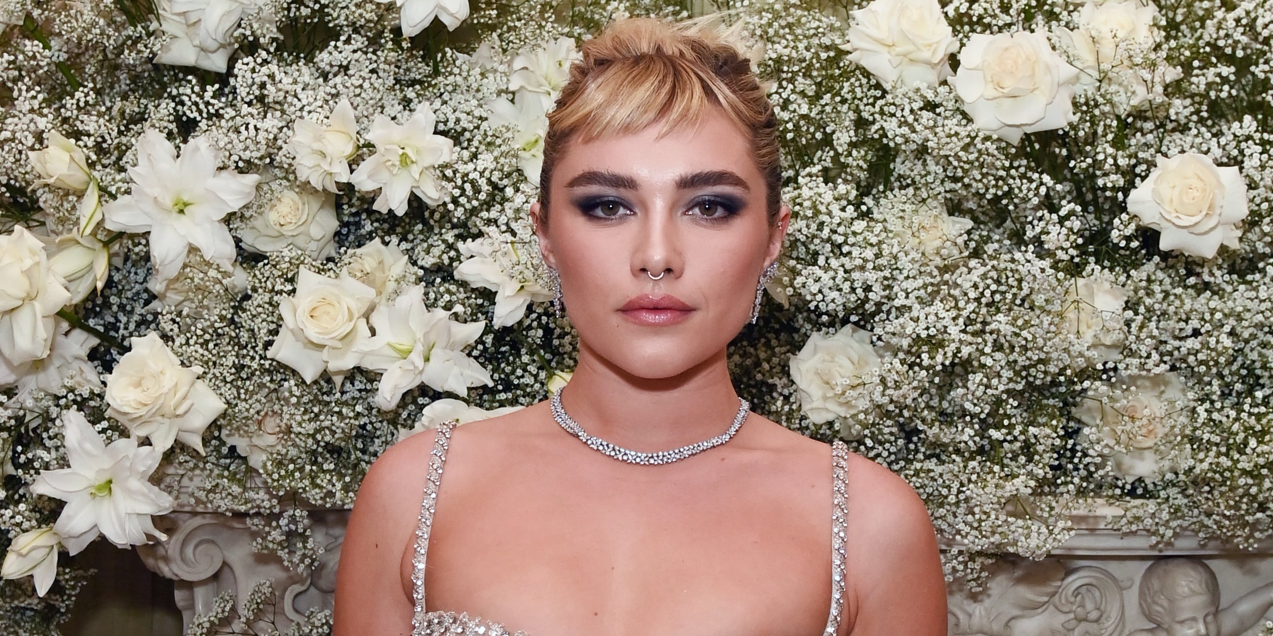 Florence Pugh Sequin Valentino Minidress, BAFTAs Afterparty | PS Fashion