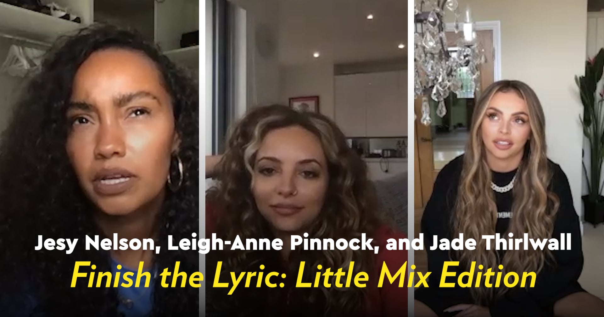 Little Mix Play Finish the Lyric | PS Entertainment