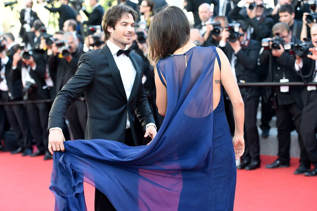 Ian Somerhalder and Nikki Reed at Cannes 2015 | POPSUGAR Celebrity