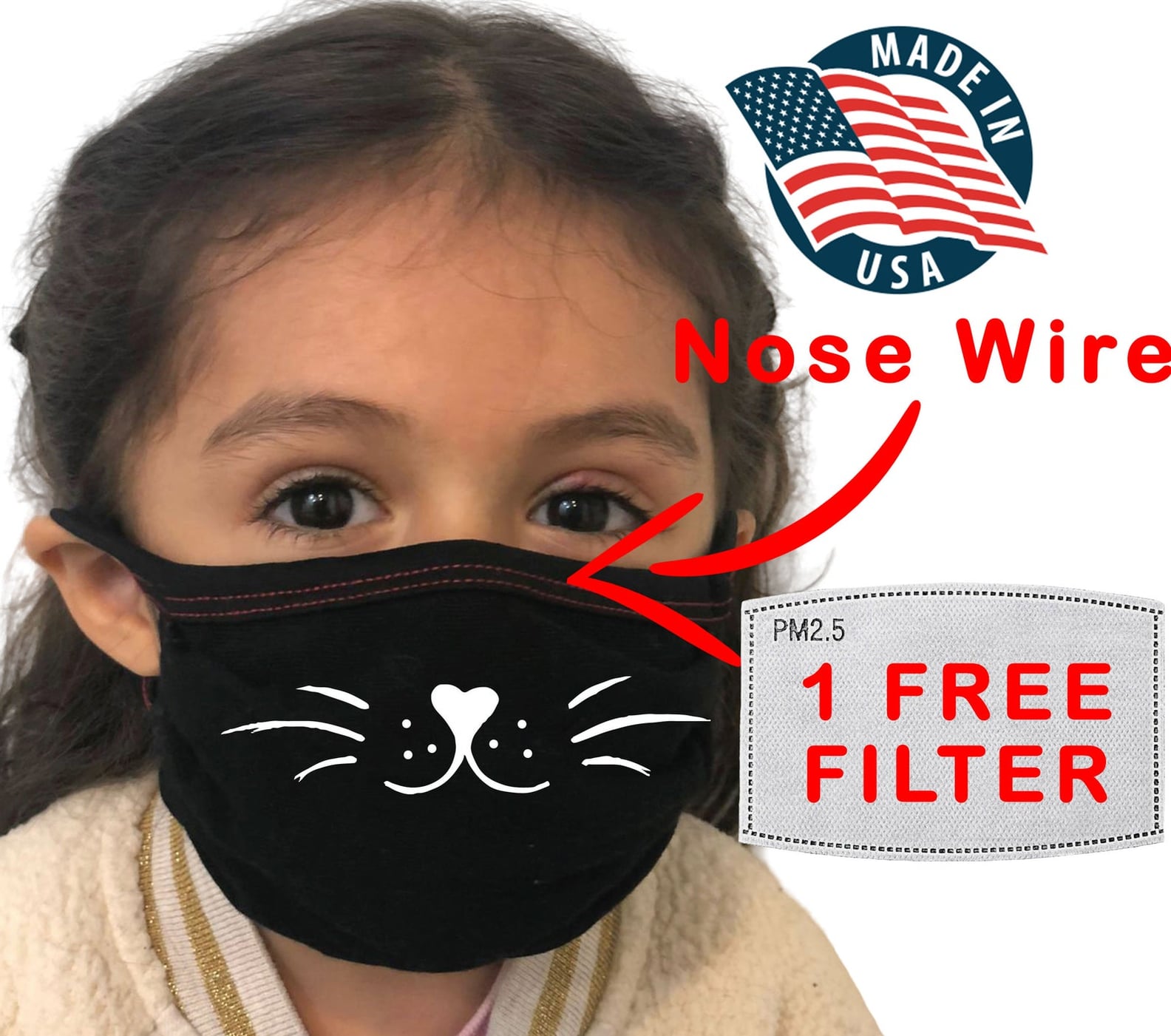 Kids' Face Masks With Nose Wires | POPSUGAR Family