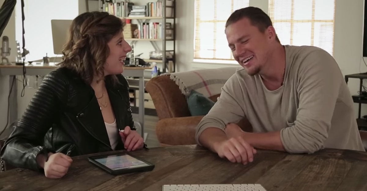 Channing Tatum's Interview With an Autistic Reporter Video | POPSUGAR ...