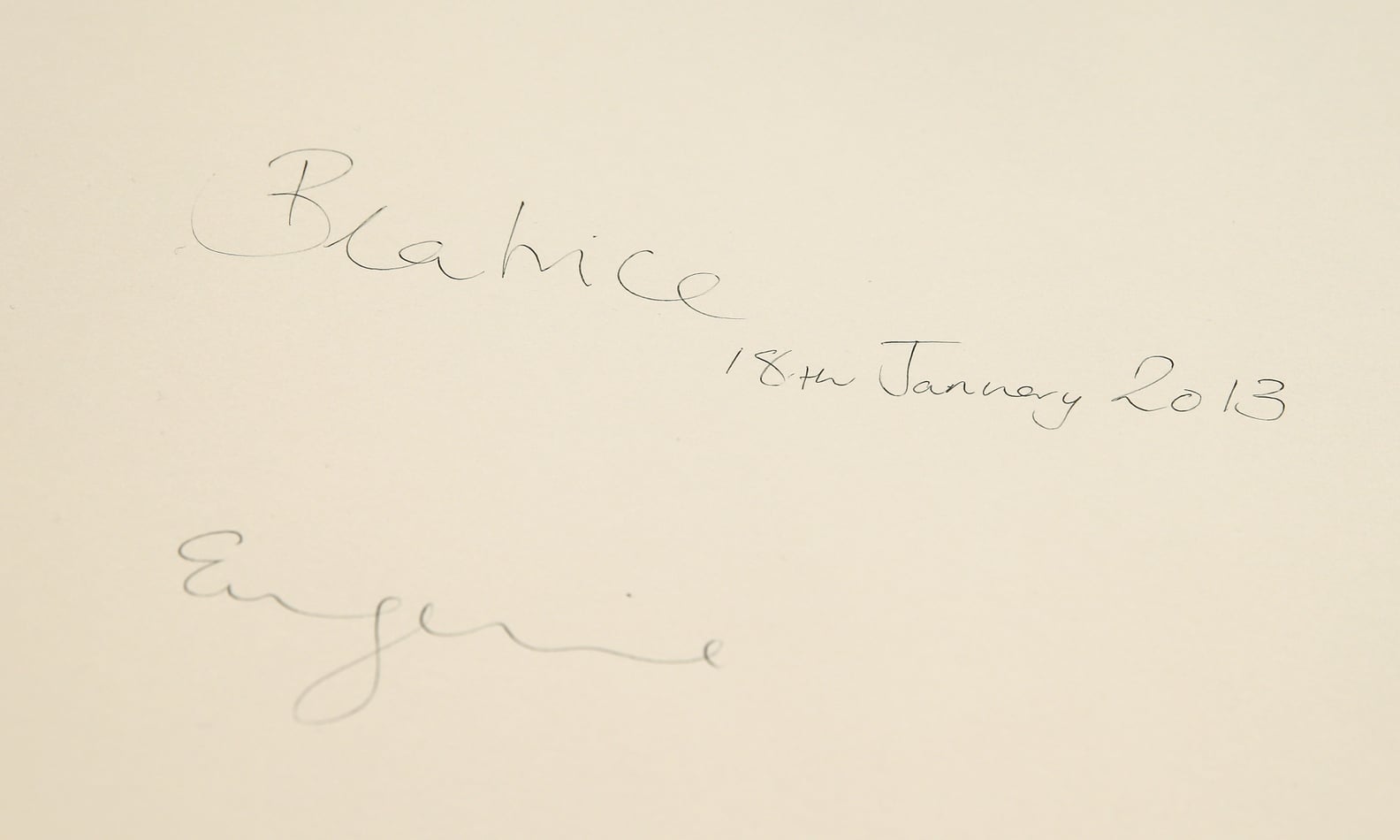 British Royal Family Handwriting Pictures | POPSUGAR Celebrity