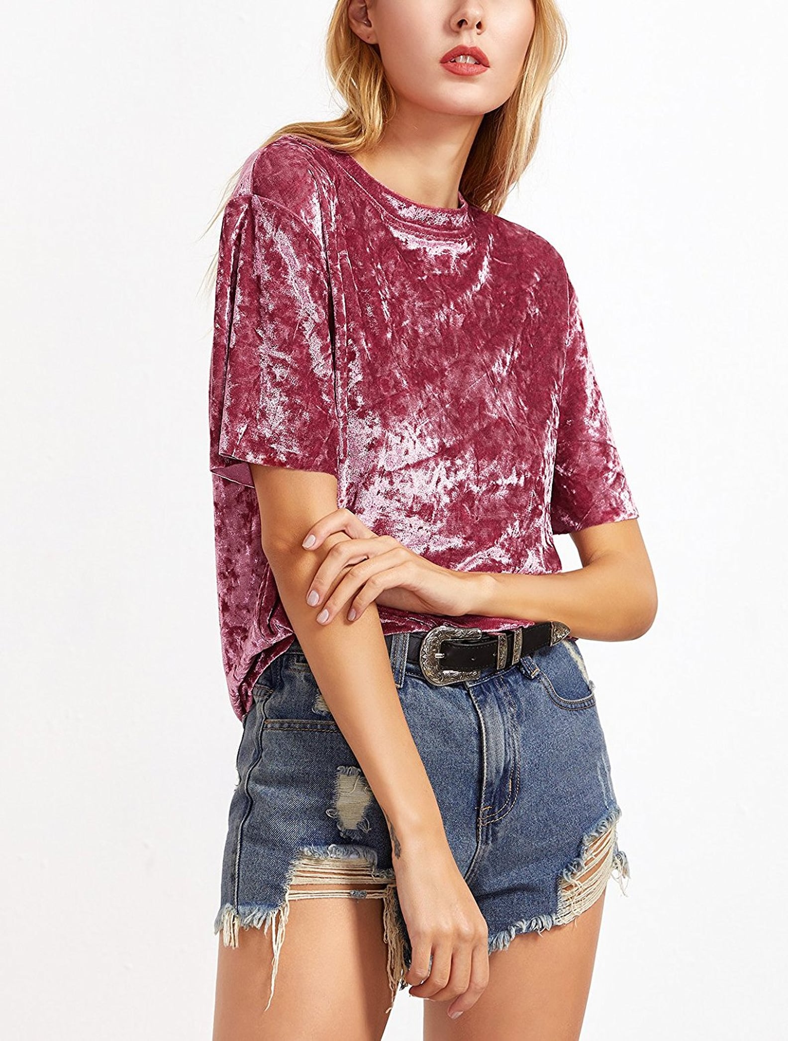 Velvet Tops on Amazon | PS Fashion