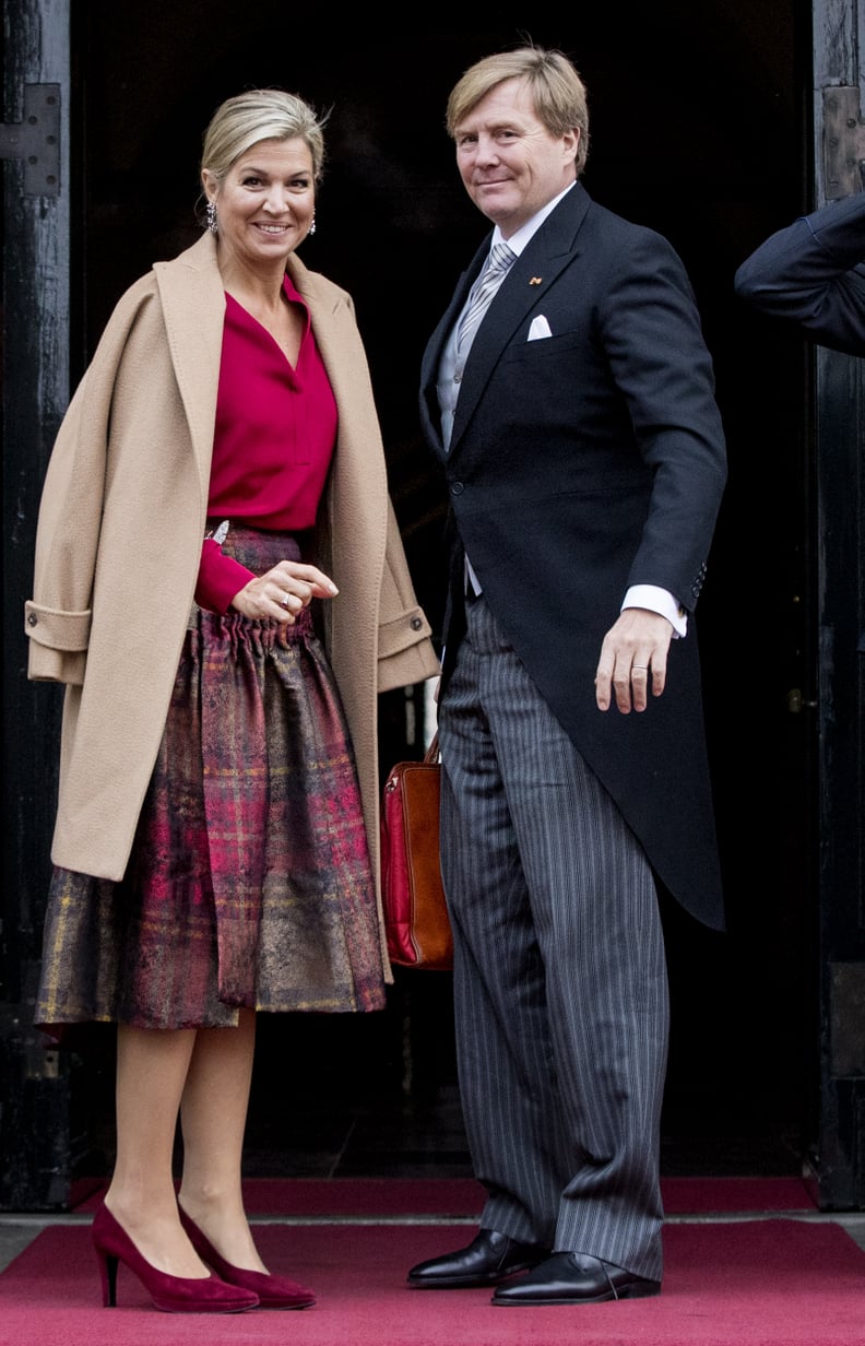 Queen Maxima's Tartan Skirt January 2017 | PS Latina