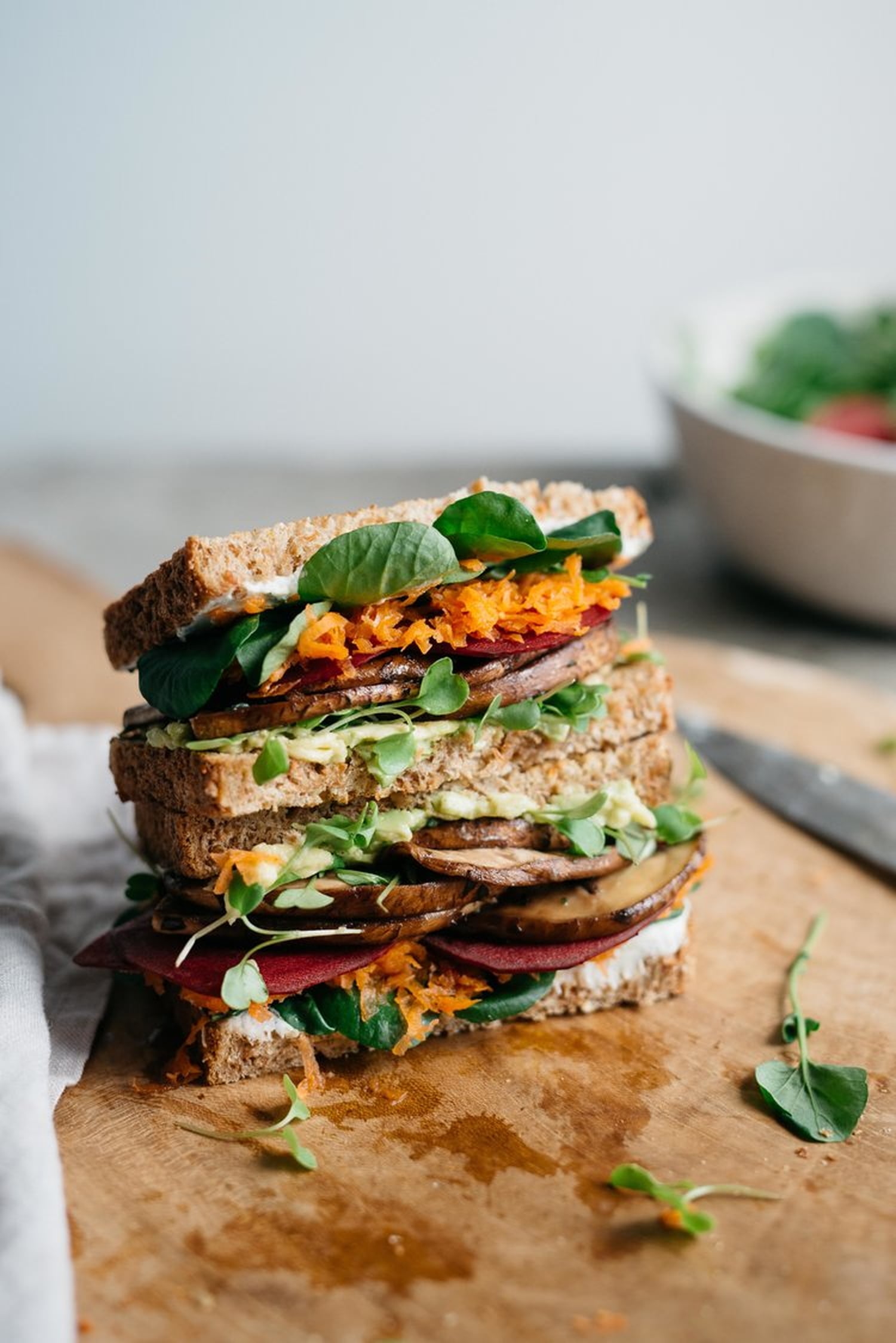 Vegetarian Sandwich Fillings, Ideas and Recipes | PS Fitness