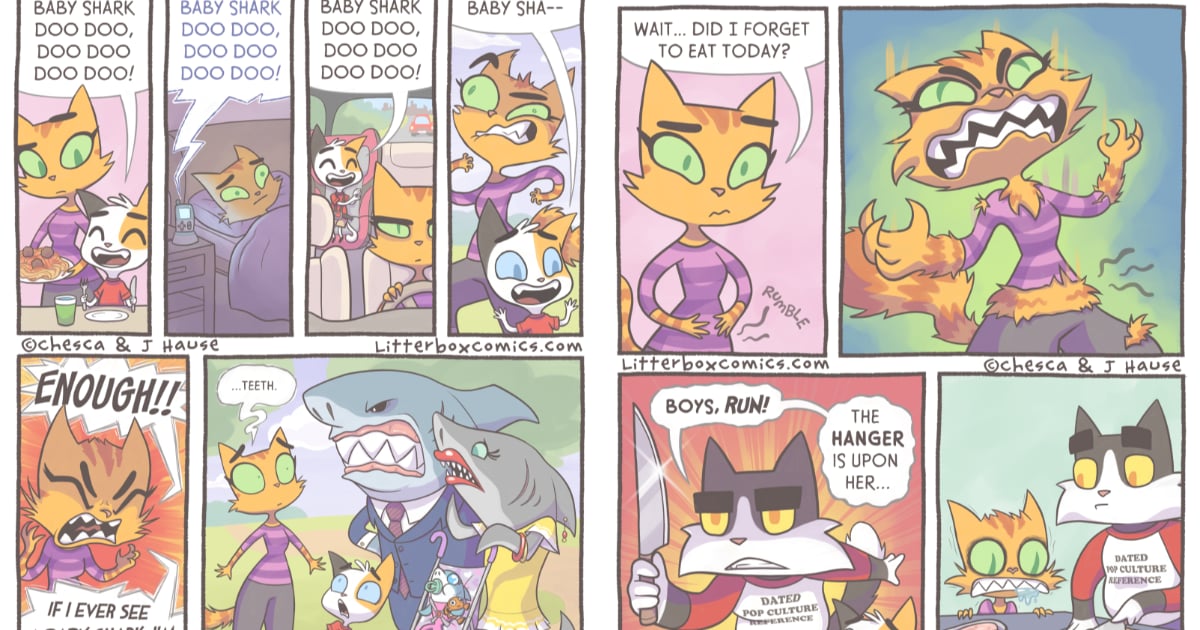 Funny Parenting Cat Comics | Litterbox Comics | POPSUGAR Family