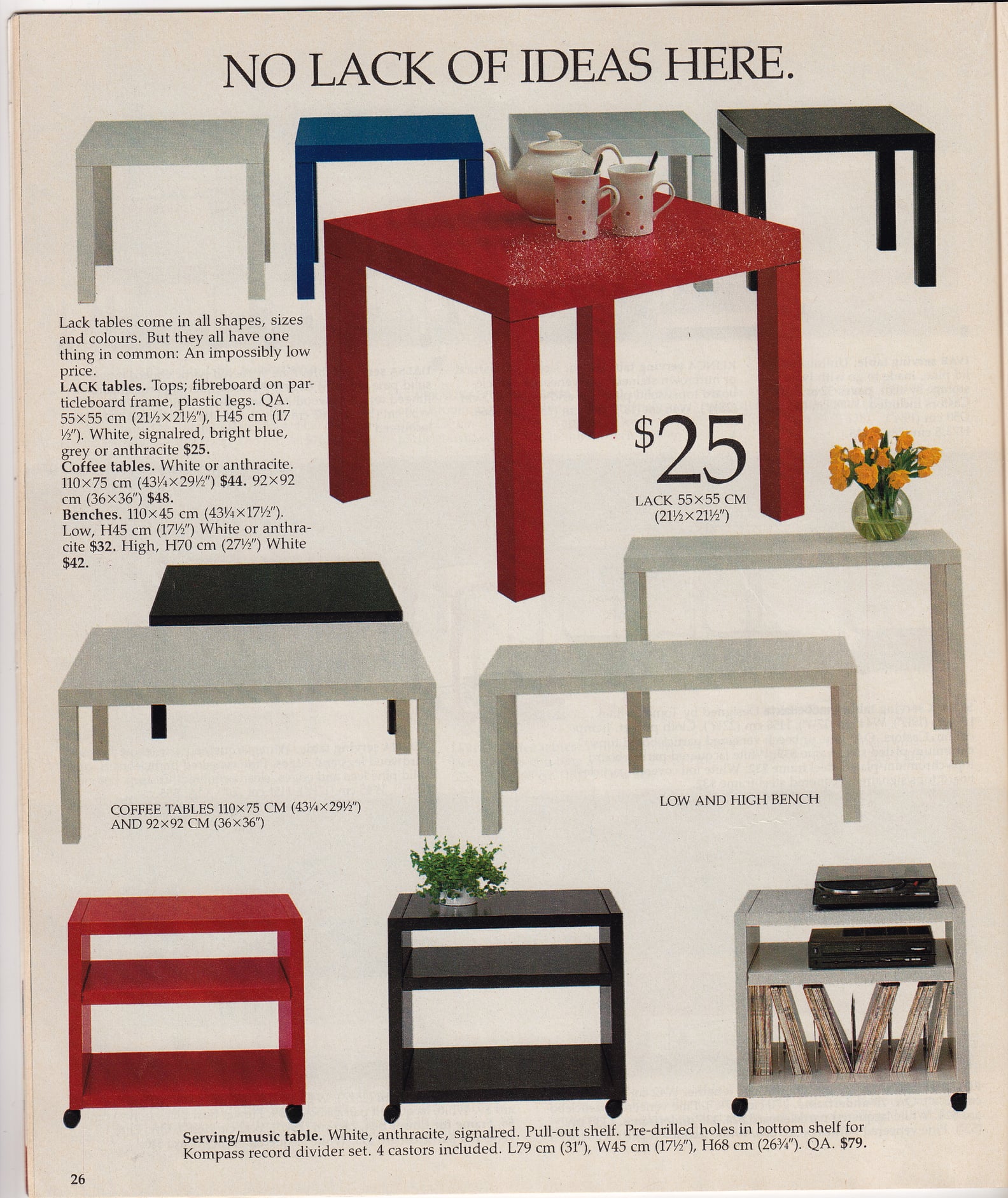 Ikea Furniture From the 1980s | PS Home