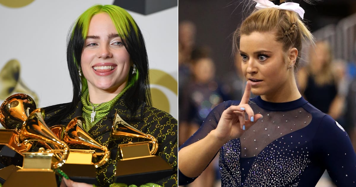 College Gymnastics Floor Routines Set to Billie Eilish | POPSUGAR Fitness
