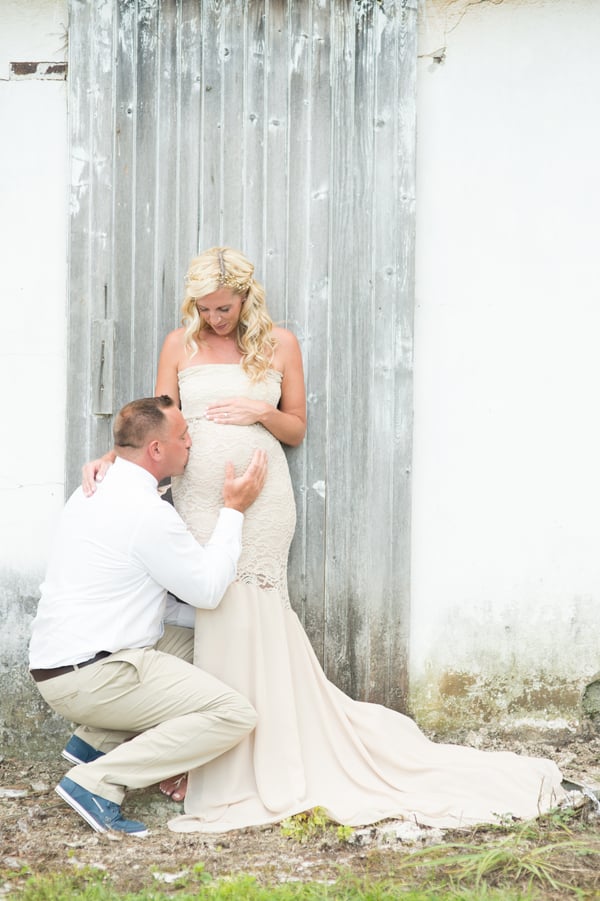 Pregnant Bride Maternity Style | PS Family