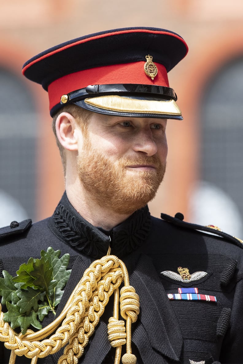 Prince Harry at the Founder's Day Parade June 2019 | POPSUGAR Celebrity