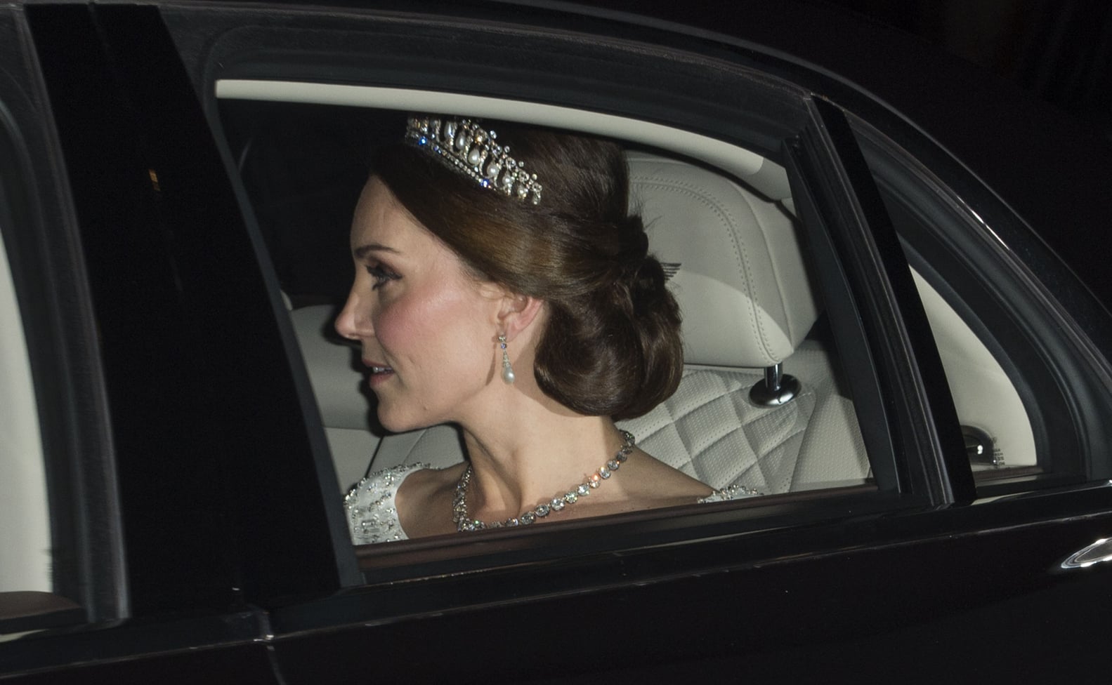 Kate Middleton Wearing Princess Diana's Tiara 2017 | PS Fashion