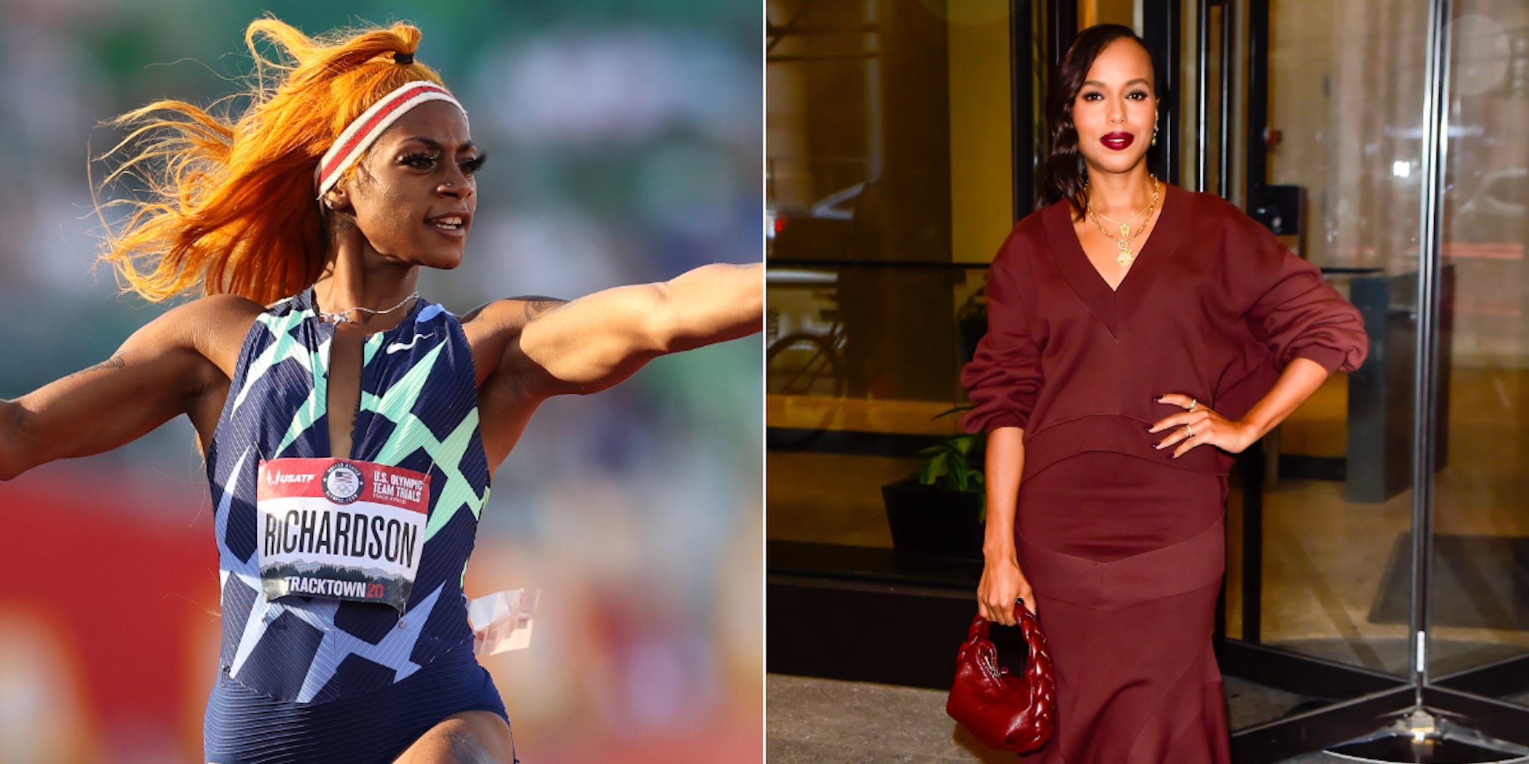 Kerry Washington's Sha'Carri Richardson Halloween Costume | PS Fitness