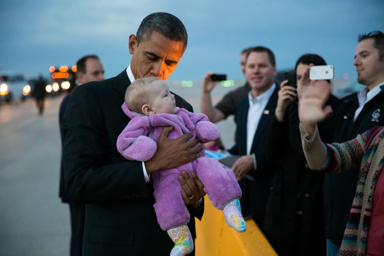 President Barack Obama's Best Pictures With Kids | POPSUGAR Celebrity