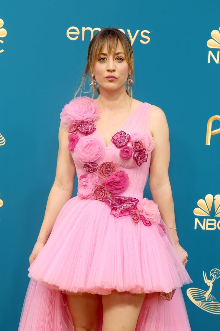 Kaley Cuoco's Barbie-Pink Emmys Dress | Photos | POPSUGAR Fashion UK ...